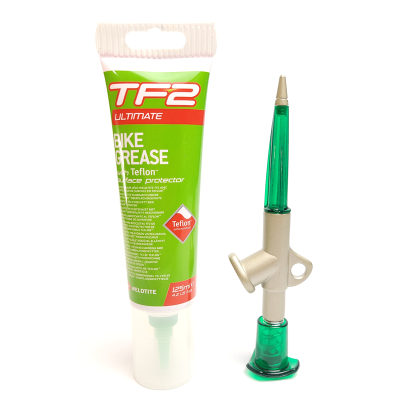 Grasa TF2 teflonada con pico 125ml multiuso + pistola – Kamikaze Bikes